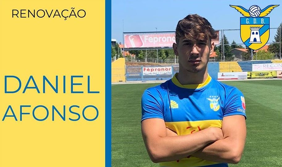 Futebol: GDB renova com Daniel Afonso | Rádio Brigantia