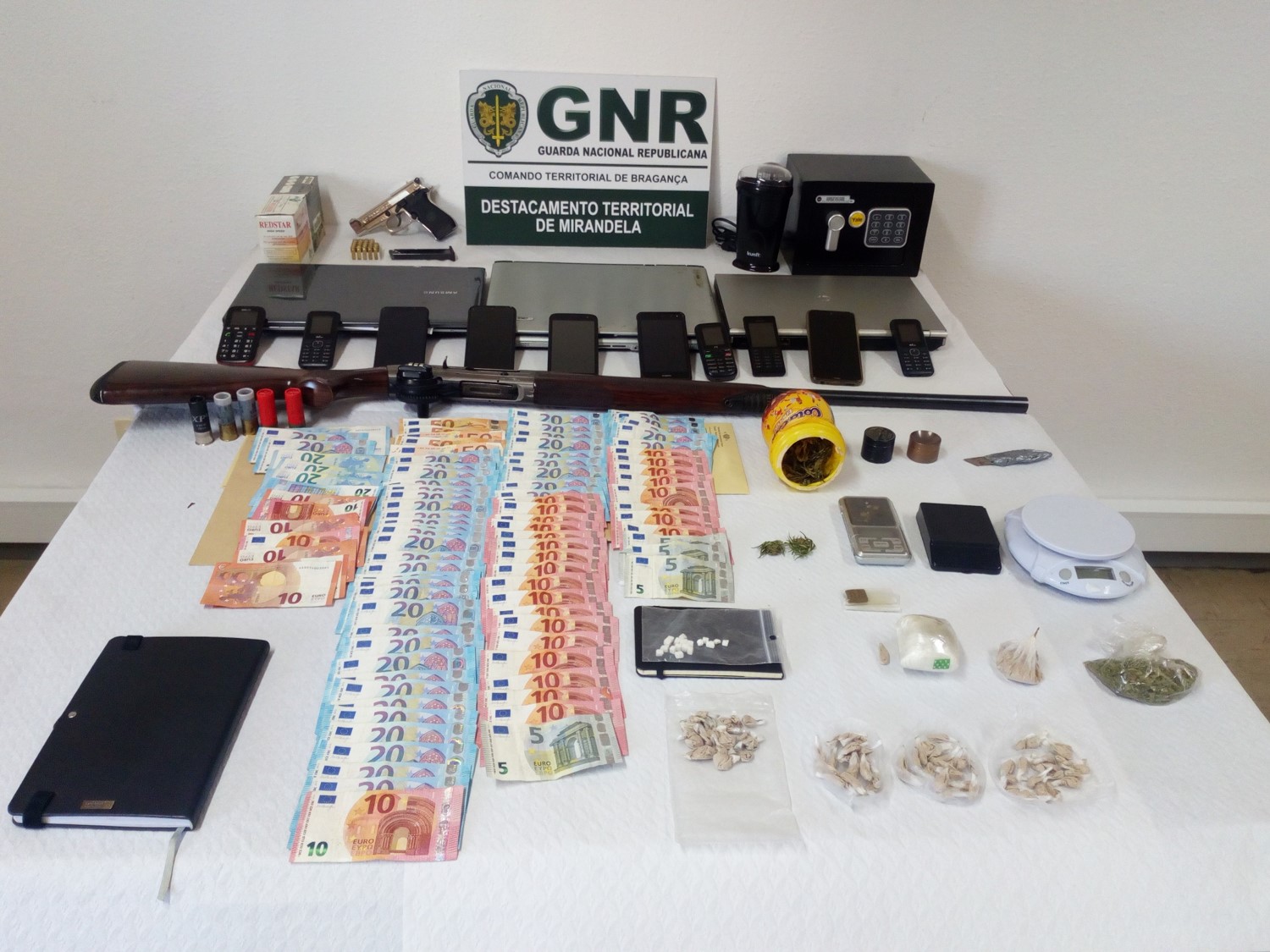 Sete Pessoas Detidas Em Mega Operação De Combate Ao Tráfico De Droga Em